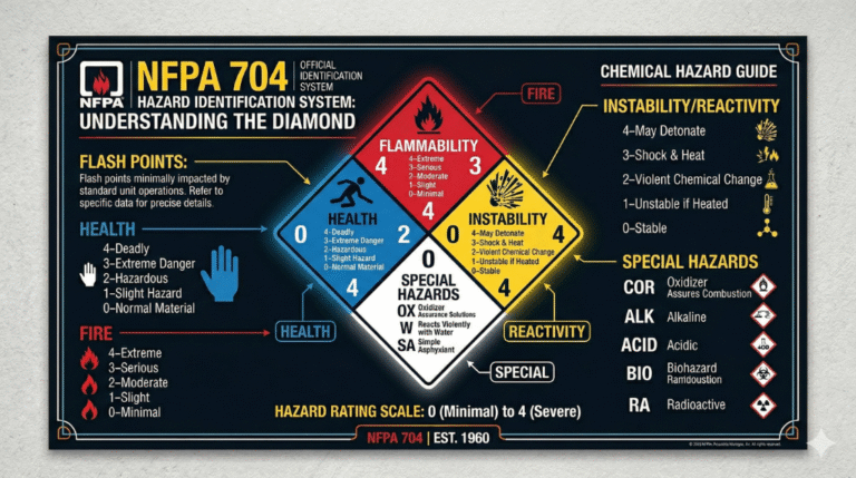 NFPA 704 Diamond - International Safety Solution